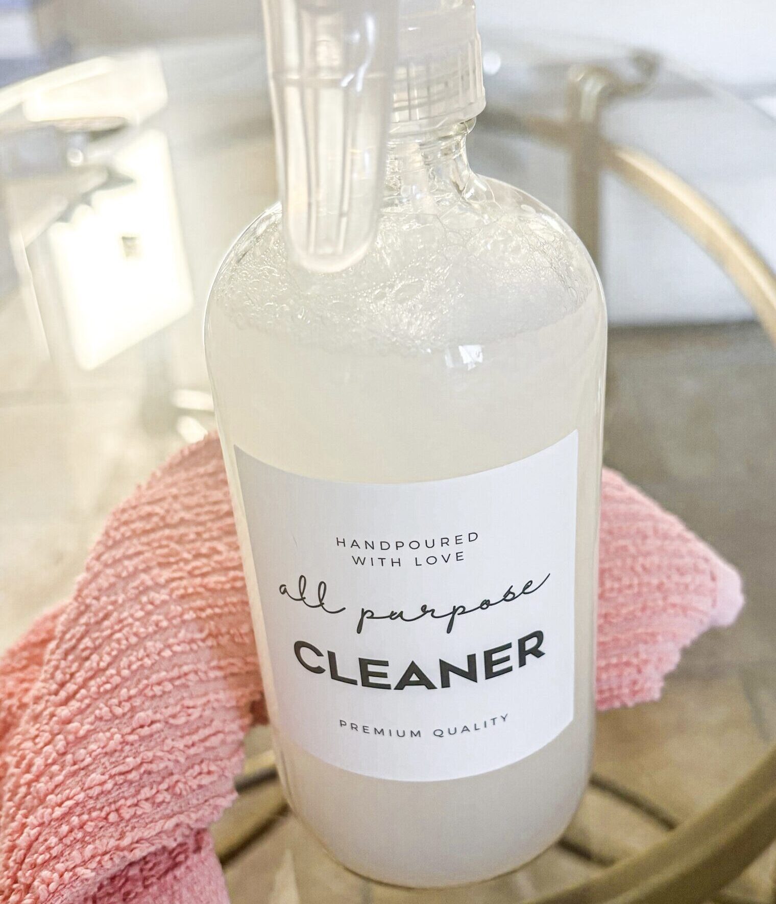 Natural DIY All Purpose Cleaner Recipe - She Needs Coffee
