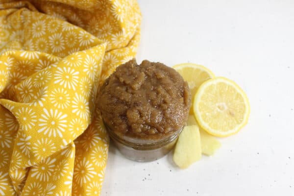 How to Make an All-Natural Ginger Lemon Sugar Scrub at Home - She Needs ...