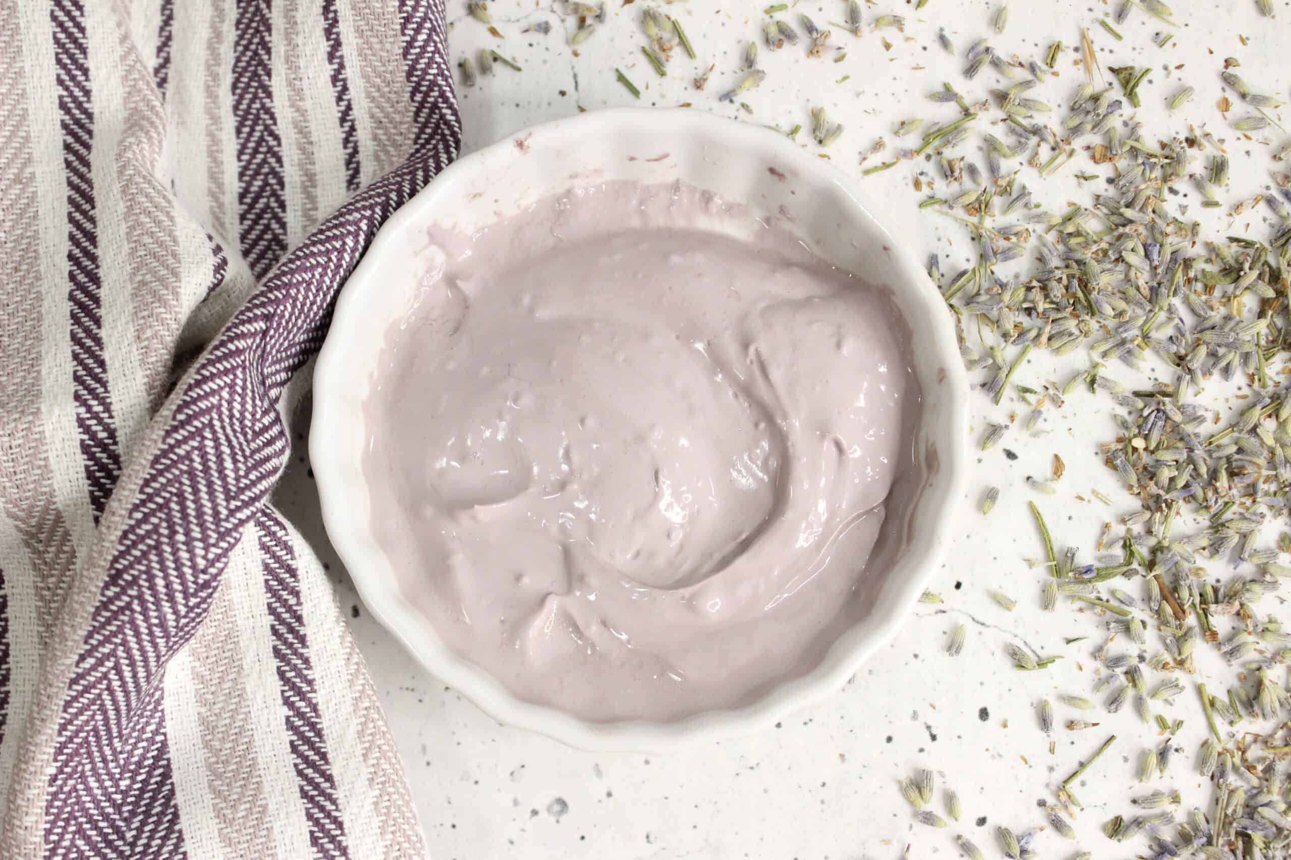 Lavender Purple Brazilian Bentonite Clay Mask Recipe - She Needs Coffee