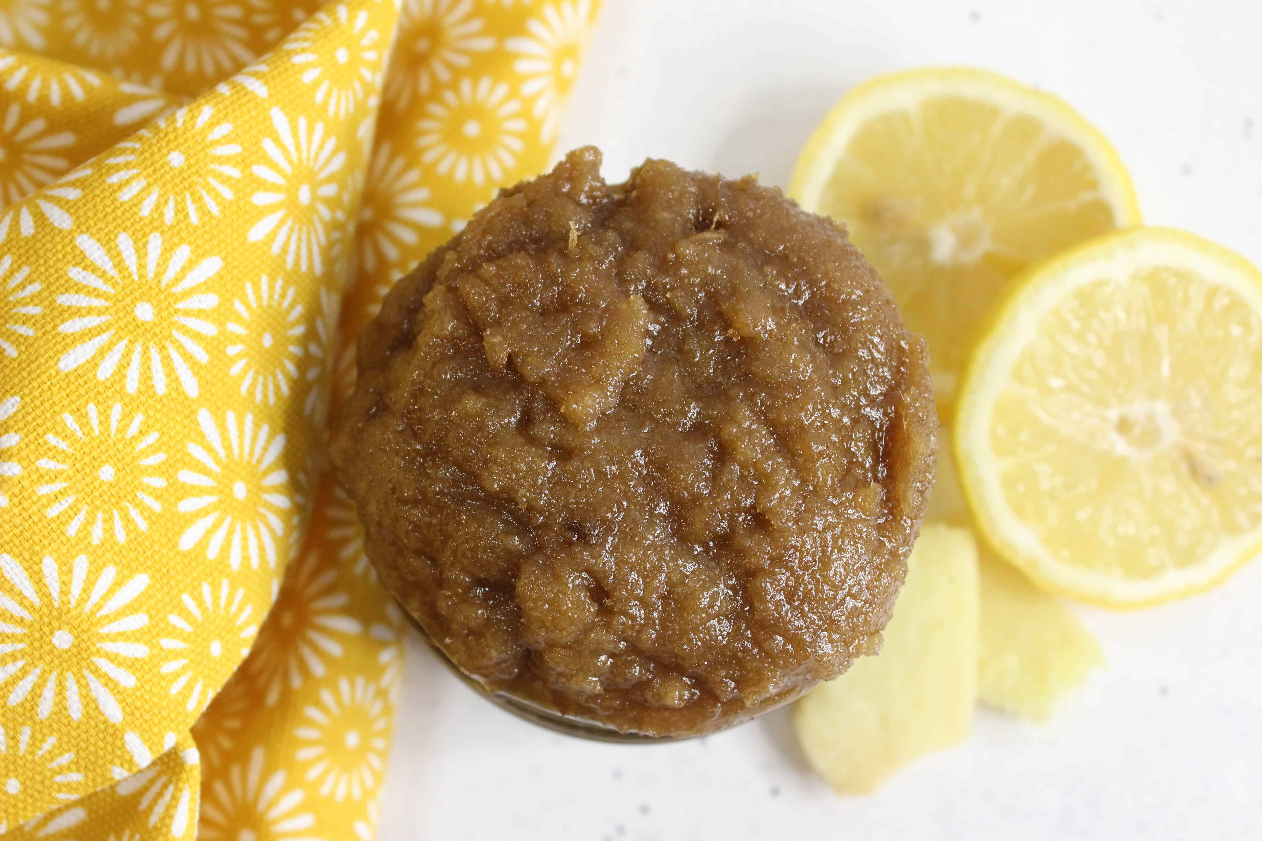 How to Make an All-Natural Ginger Lemon Sugar Scrub at Home - She Needs ...
