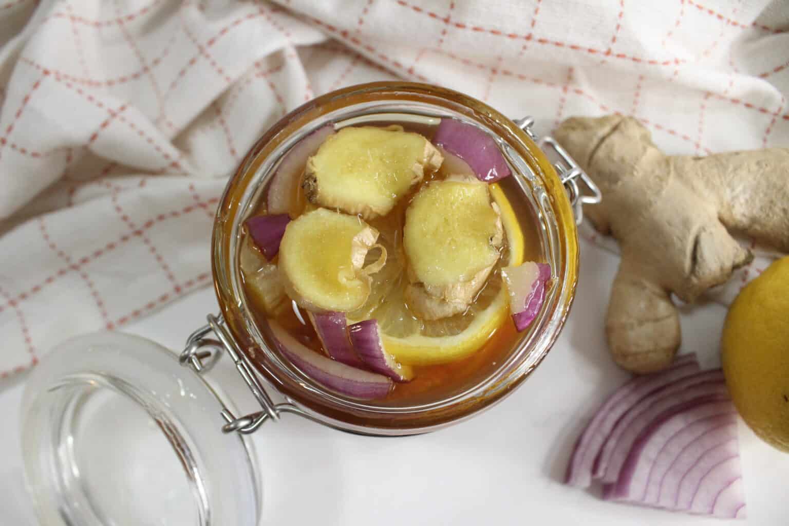 Homemade Natural Onion Honey Cough Syrup Recipe - She Needs Coffee