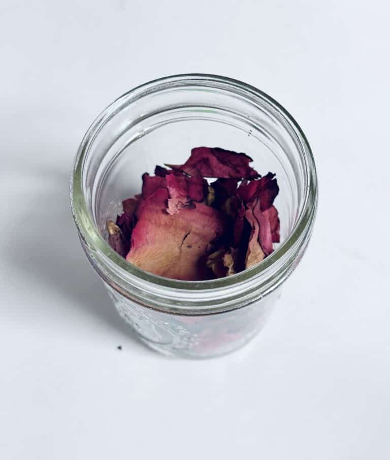 Homemade Rose Oil Recipe for Healthy Hair and Skin - She Needs Coffee