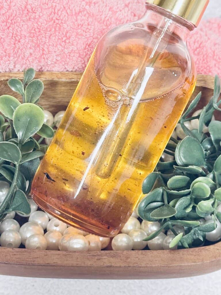 Homemade Rose Oil Recipe for Healthy Hair and Skin - She Needs Coffee