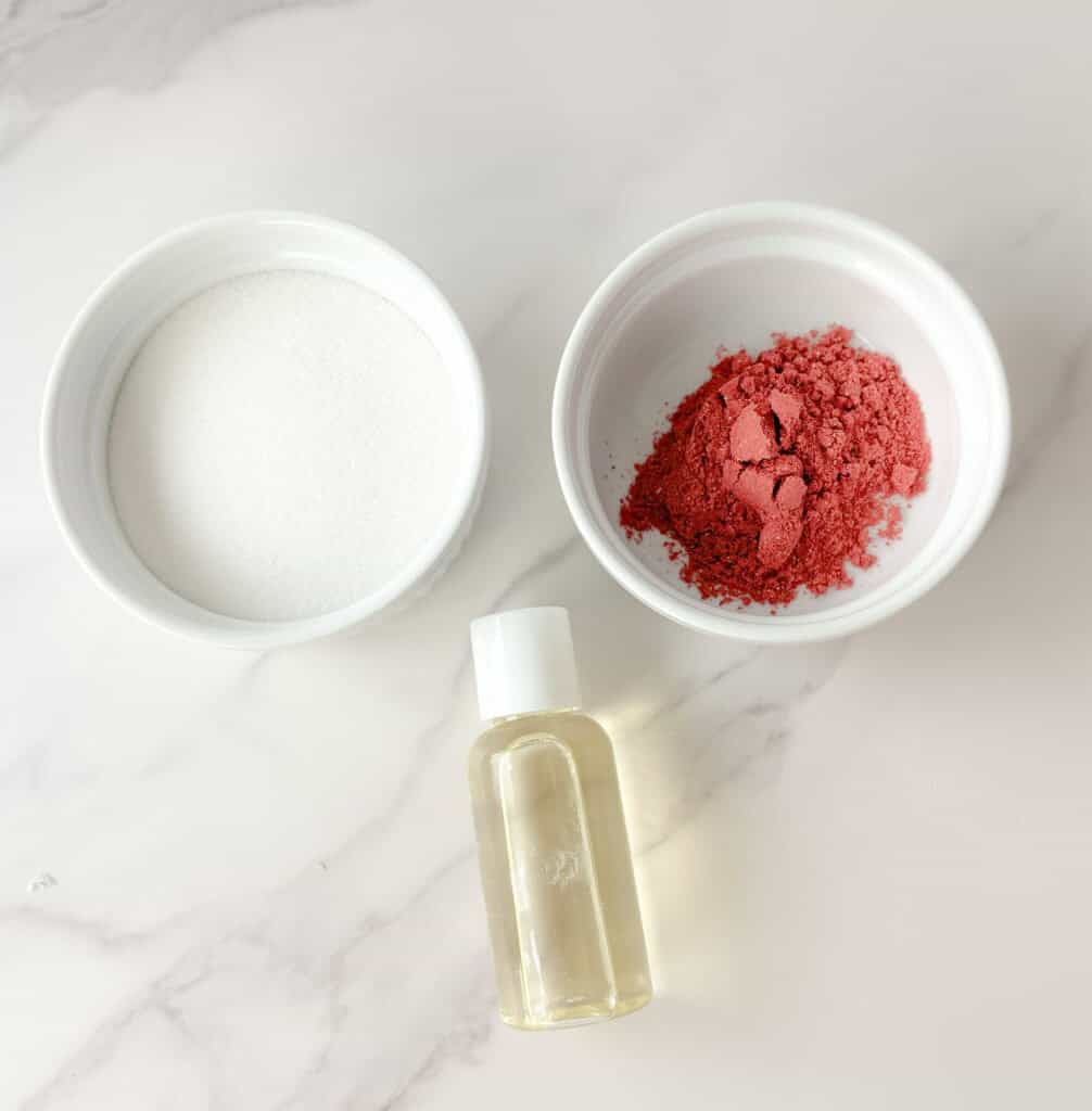 DIY Strawberry Sugar Scrub Recipe with Only 3 Ingredients - She Needs ...