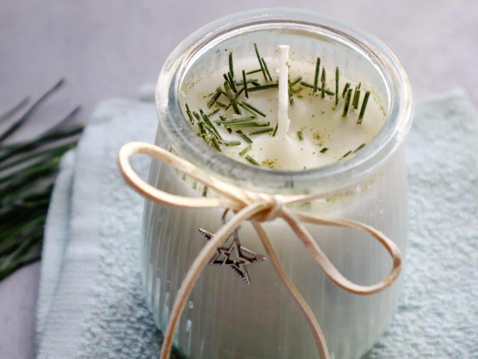 Homemade Pine Candle: Cozy & Non-Toxic - She Needs Coffee