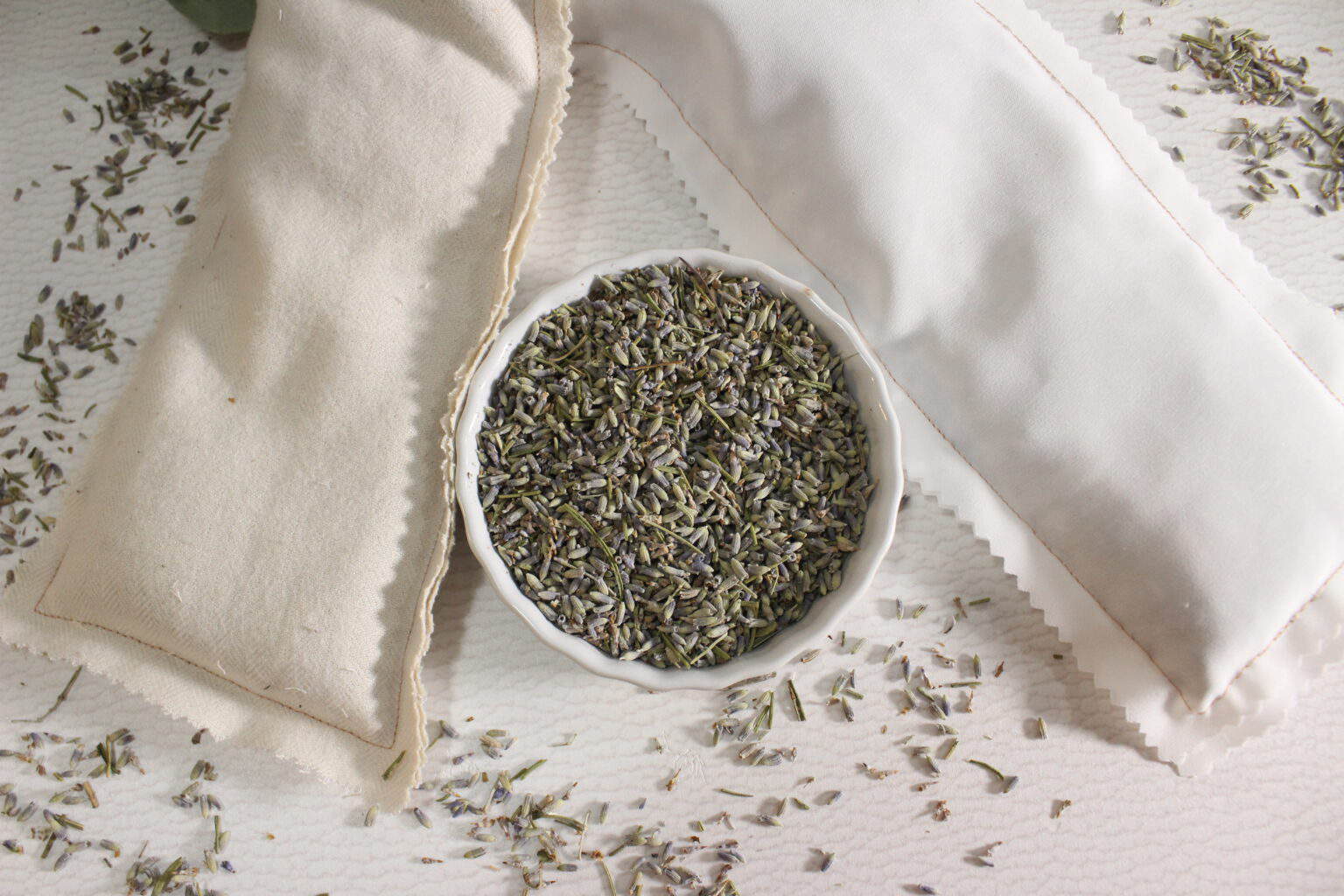 Relaxing DIY Lavender Eye Pillows (Easy to Make) - She Needs Coffee