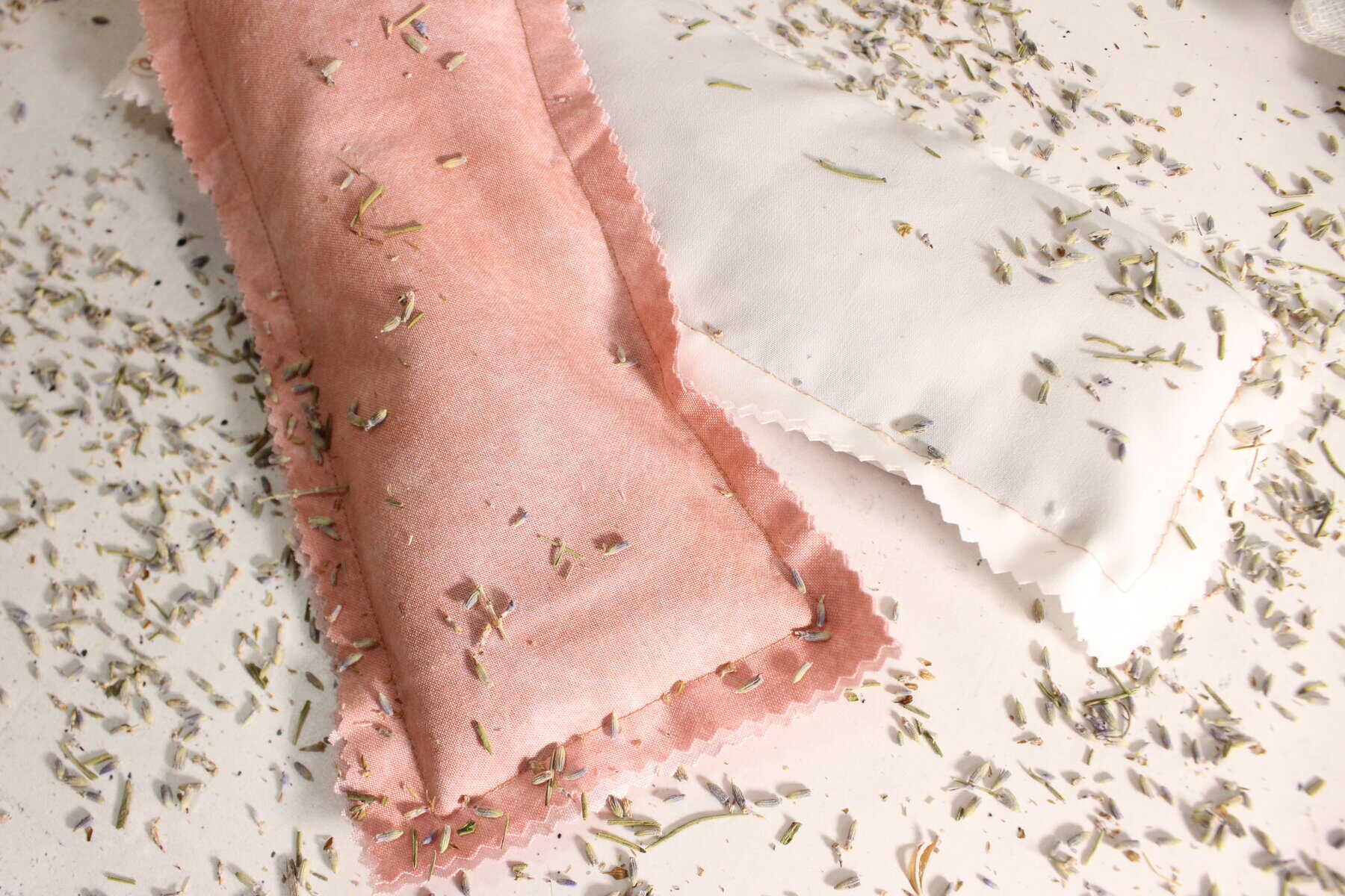 Relaxing DIY Lavender Eye Pillows (Easy to Make) - She Needs Coffee