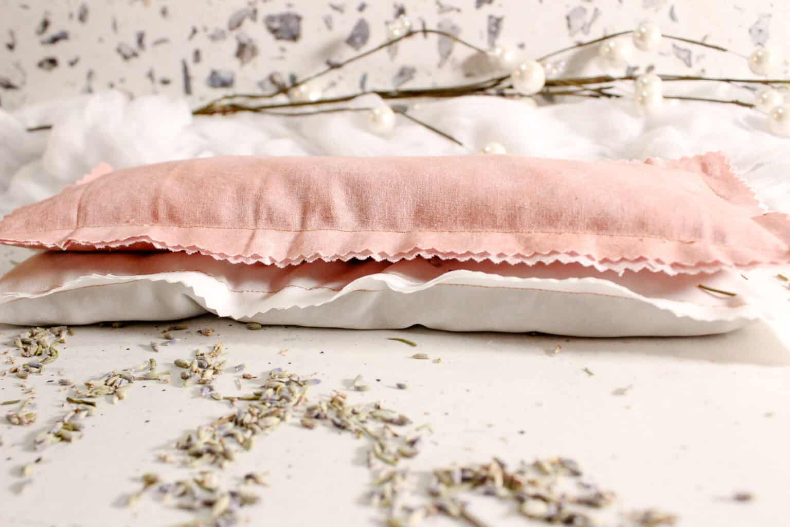 Relaxing DIY Lavender Eye Pillows (Easy to Make) - She Needs Coffee