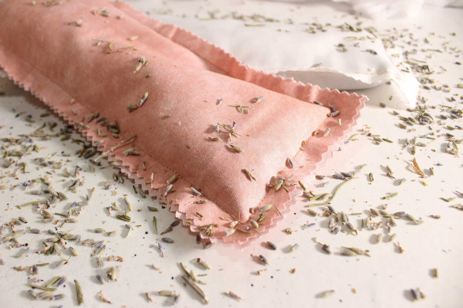 Relaxing DIY Lavender Eye Pillows (Easy to Make) - She Needs Coffee