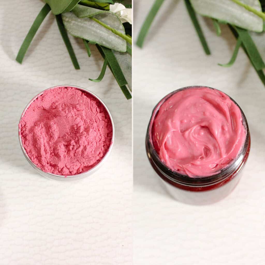How to Make DIY Natural Blush: Cream & Powder Recipe - She Needs Coffee