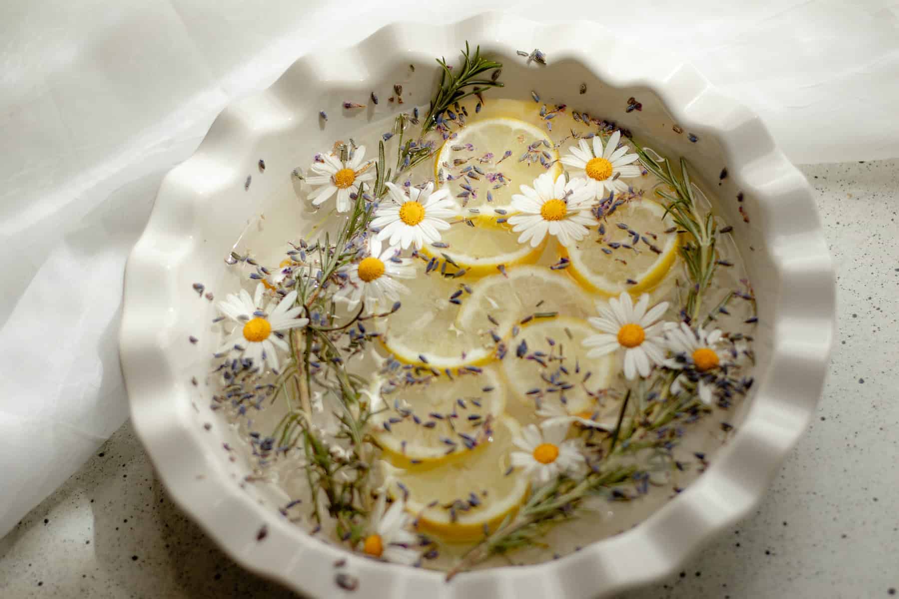 Lemon & Lavender Simmer Pot Recipe to Celebrate Spring - She Needs Coffee