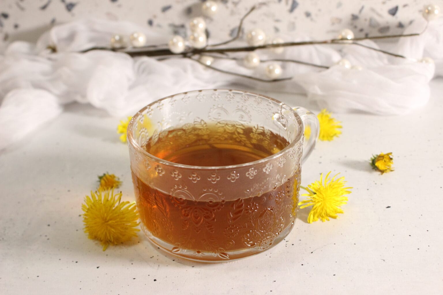 Homemade Dandelion Tea Recipe and Its Benefits - She Needs Coffee