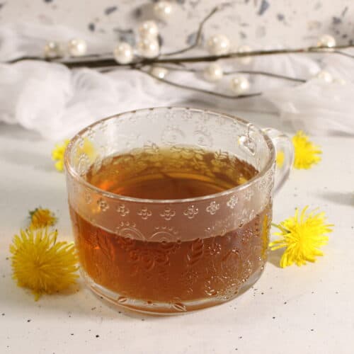 Homemade Dandelion Tea Recipe and Its Benefits - She Needs Coffee