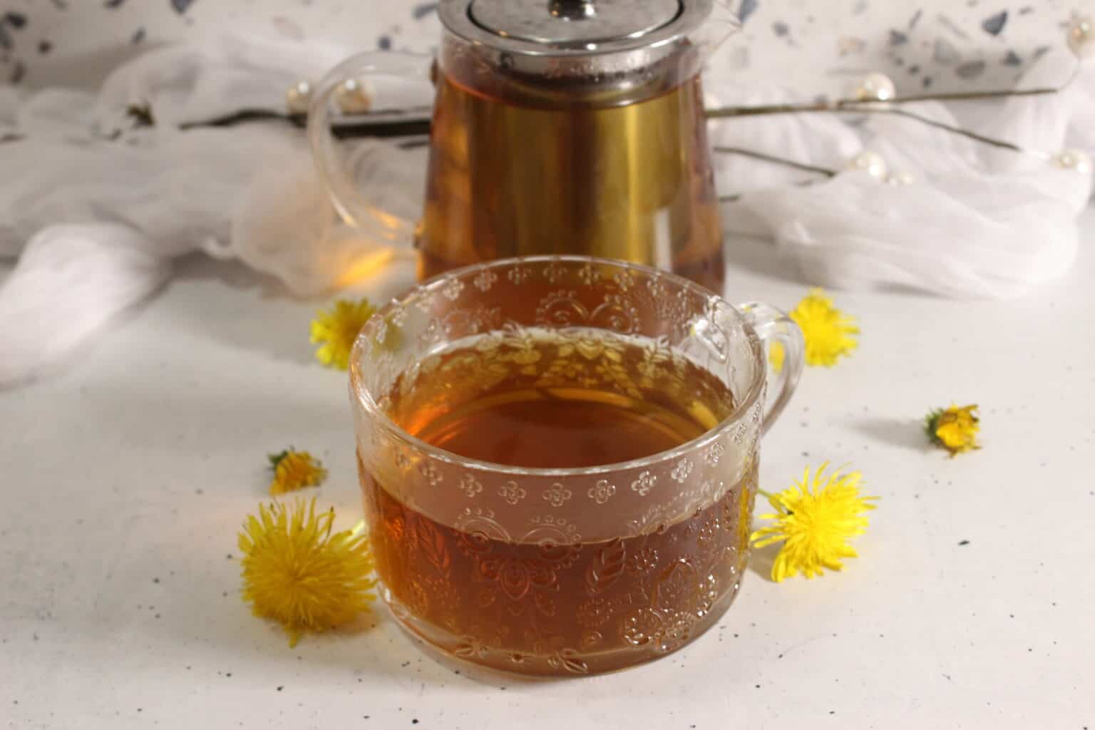 Homemade Dandelion Tea Recipe and Its Benefits - She Needs Coffee