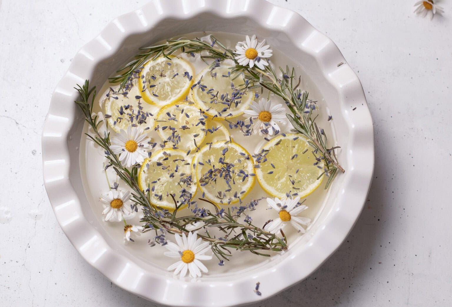 Lemon & Lavender Simmer Pot Recipe to Celebrate Spring - She Needs Coffee