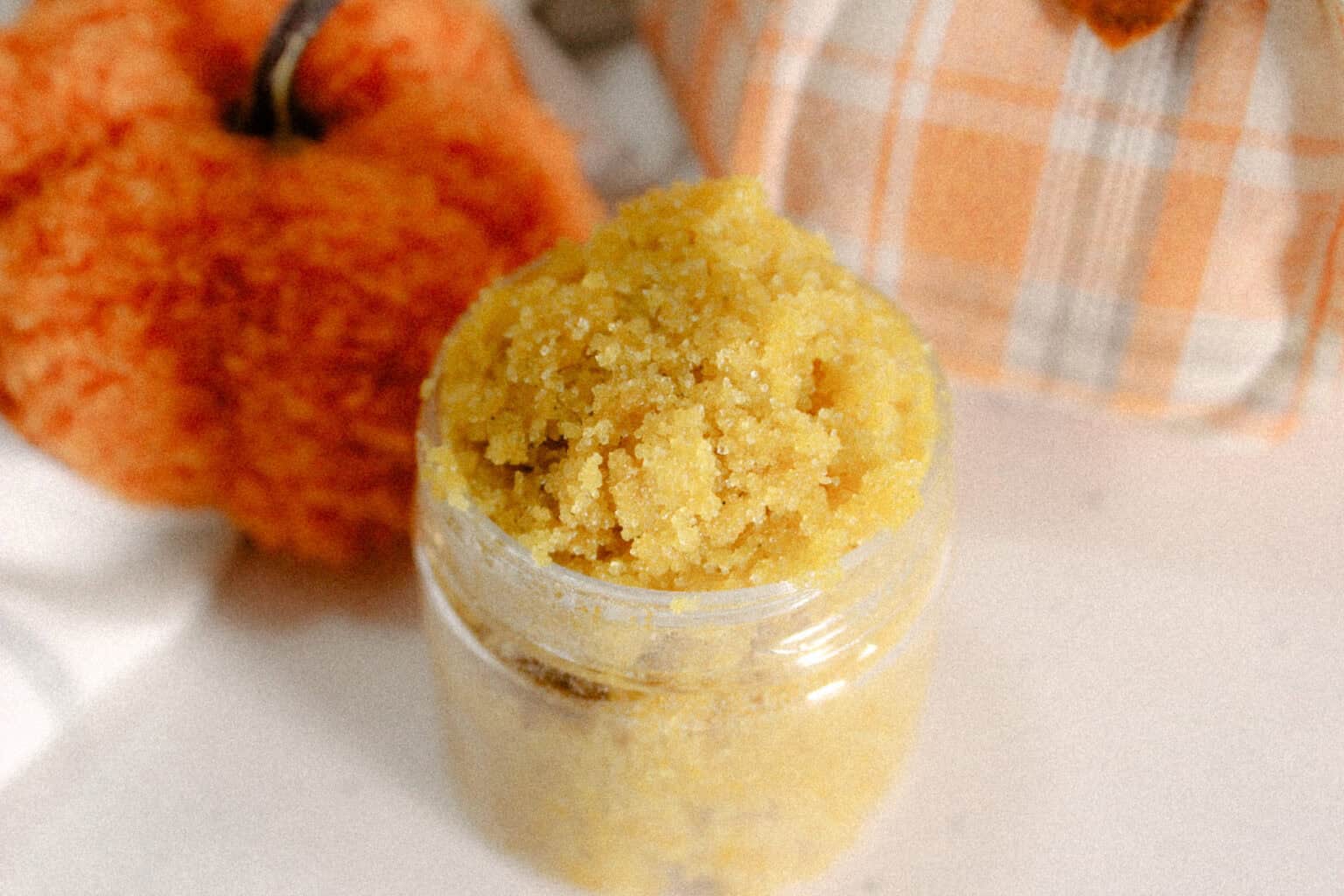 Easy Pumpkin Body Scrub Recipe (Perfect for Fall!) - She Needs Coffee
