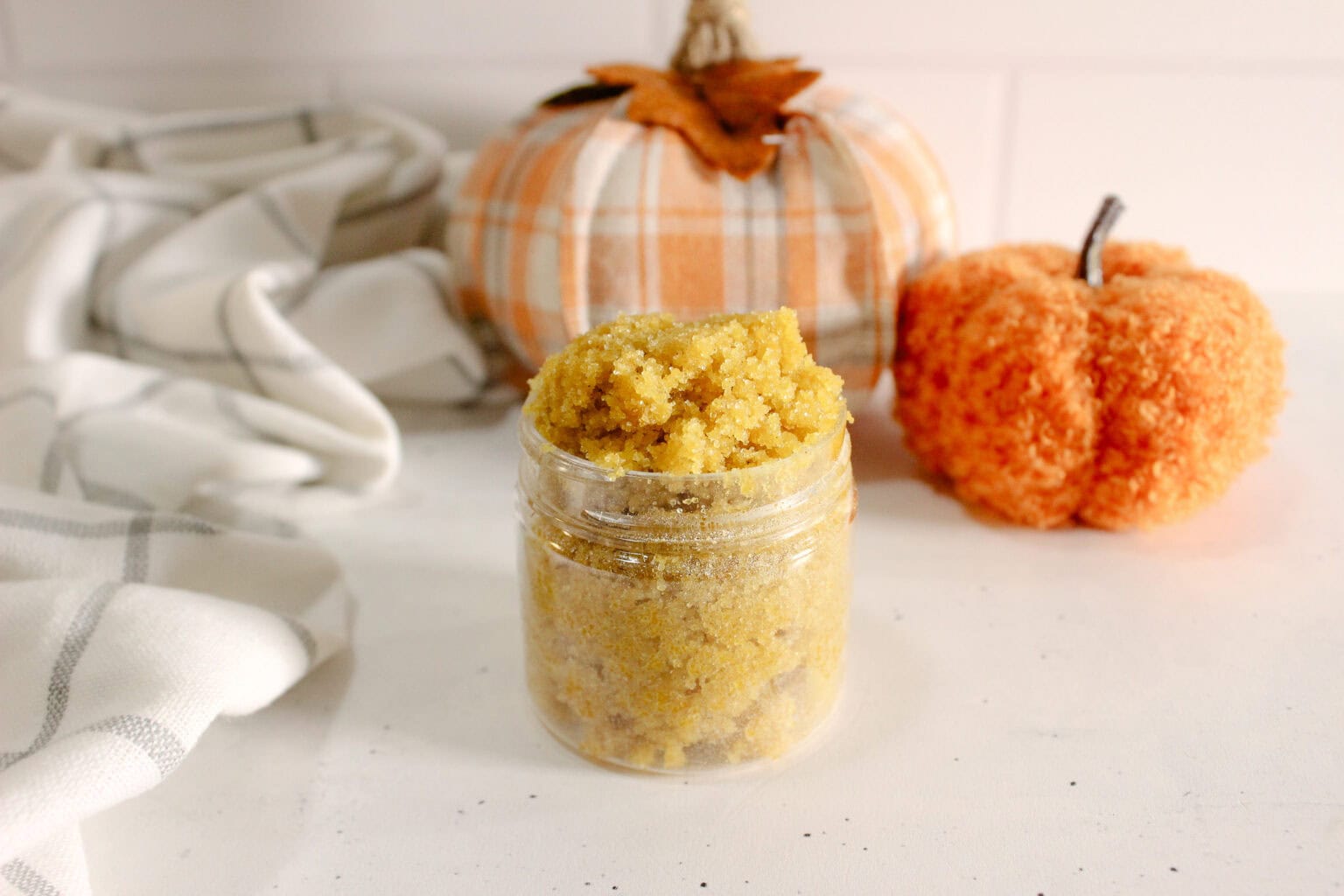 Easy Pumpkin Body Scrub Recipe (Perfect for Fall!) - She Needs Coffee