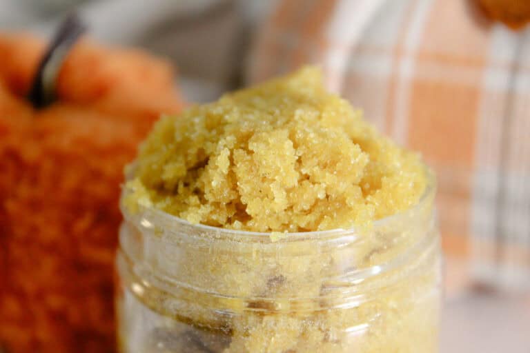 Easy Pumpkin Body Scrub Recipe (Perfect for Fall!) - She Needs Coffee