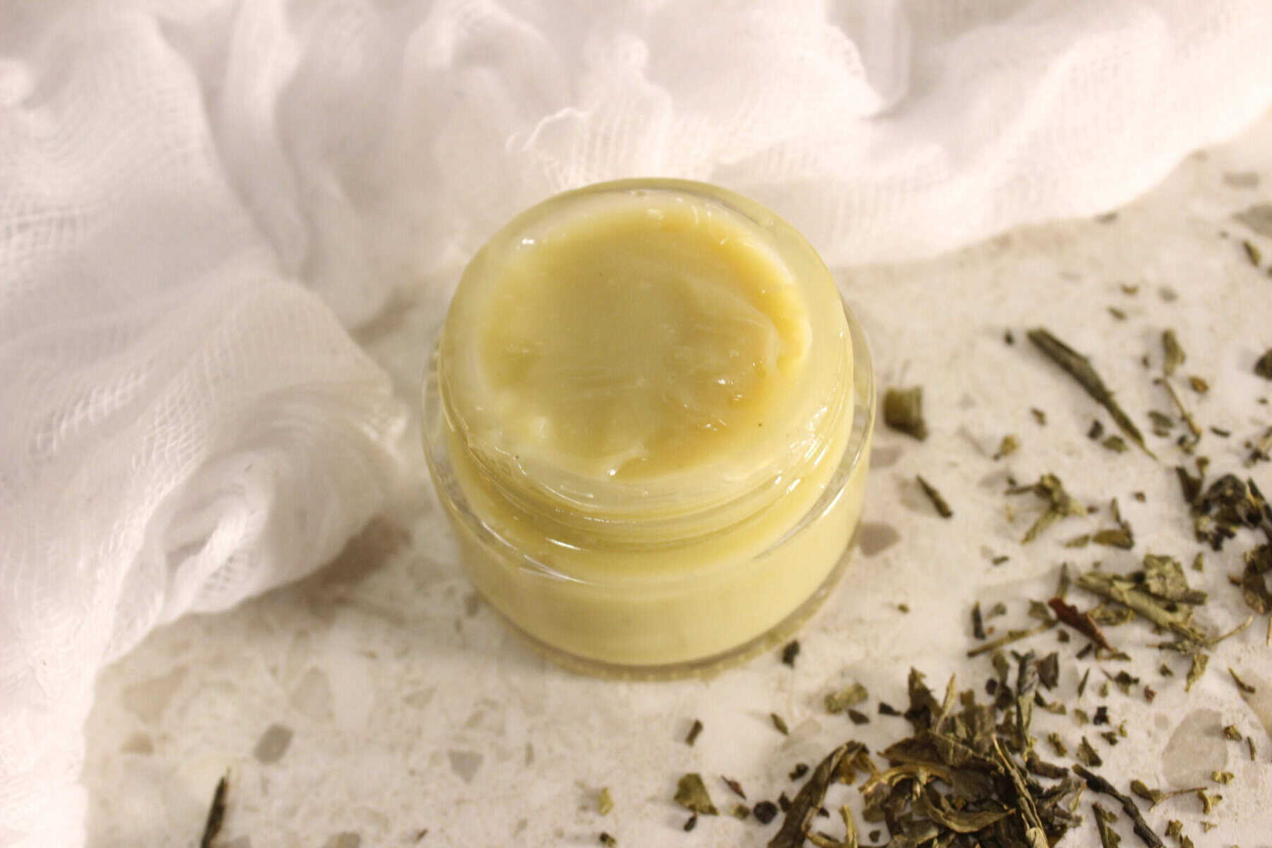 Green Tea Under Eye Cream Recipe (Easy DIY) - She Needs Coffee